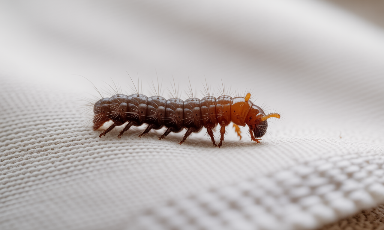 Chenille marron chez soi : causes et remèdes efficaces